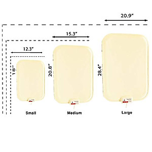 Fluffy Paws – Indoor Pet Bed Warmer Electric Heated Pad with Cover | Dual Temperature & UL-Certified Dog Bed Heated Warmer | Large Pet Bed Heater Measures 20.9 x 28.4 | Yellow Dot