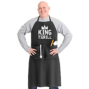 Gifts for Men, Funny Gifts for Dad - Fathers Day, Birthday, Christmas, Valentines Day, Grilling Gifts for Men, Husband, Boyfriend, Brother - Cooking BBQ Grilling Aprons Gifts for Men Him, Chef Gifts