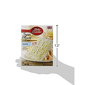 Betty Crocker Super Moist White Cake Mix, 16.25 oz