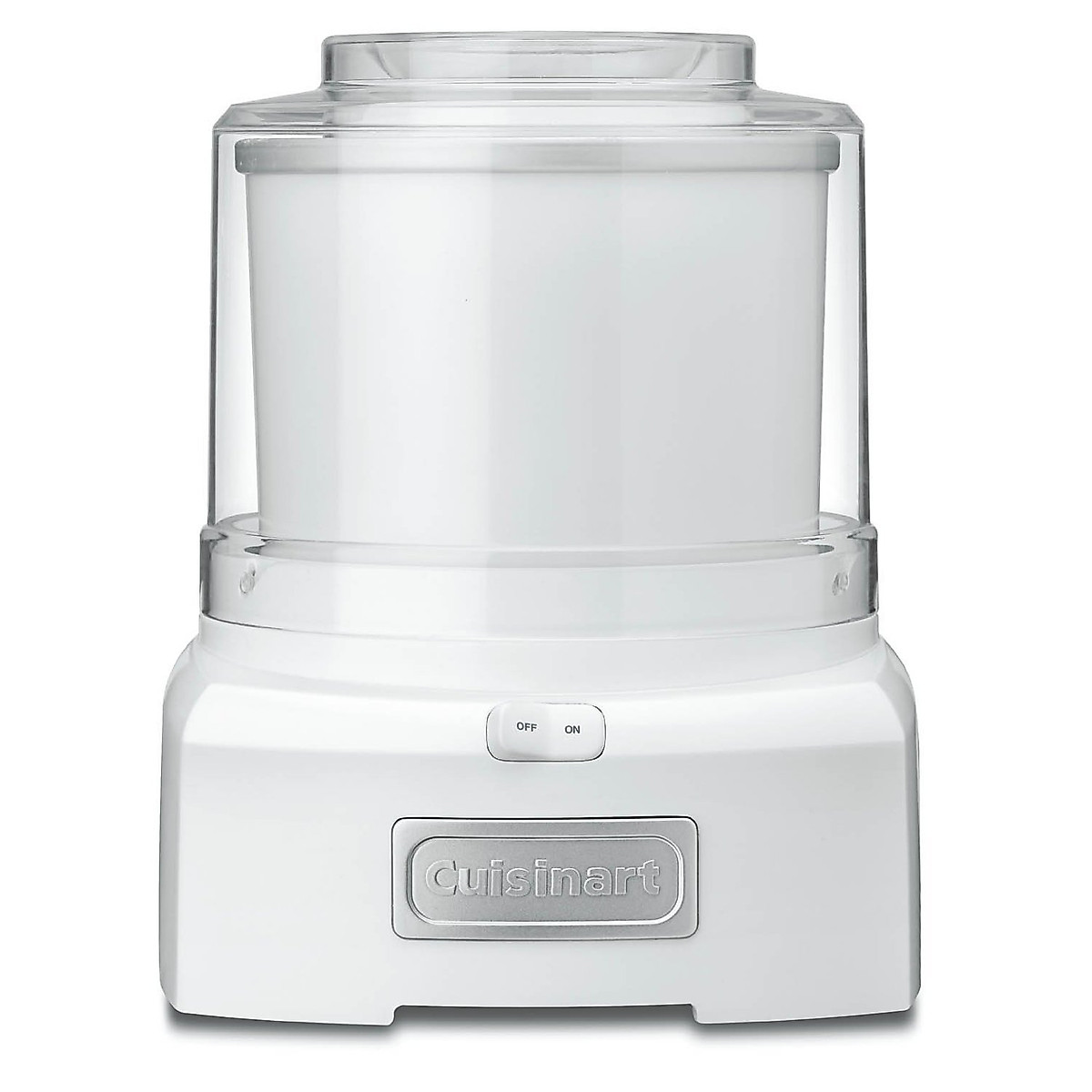 Cuisinart ICE-21FR (Renewed) ice cream maker 1.5 Quart White