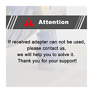 SHDIATOOL Core Drill Bit Adapter 5/8"-11 Thread Male to SDS Plus Shank for SDS Plus Drills