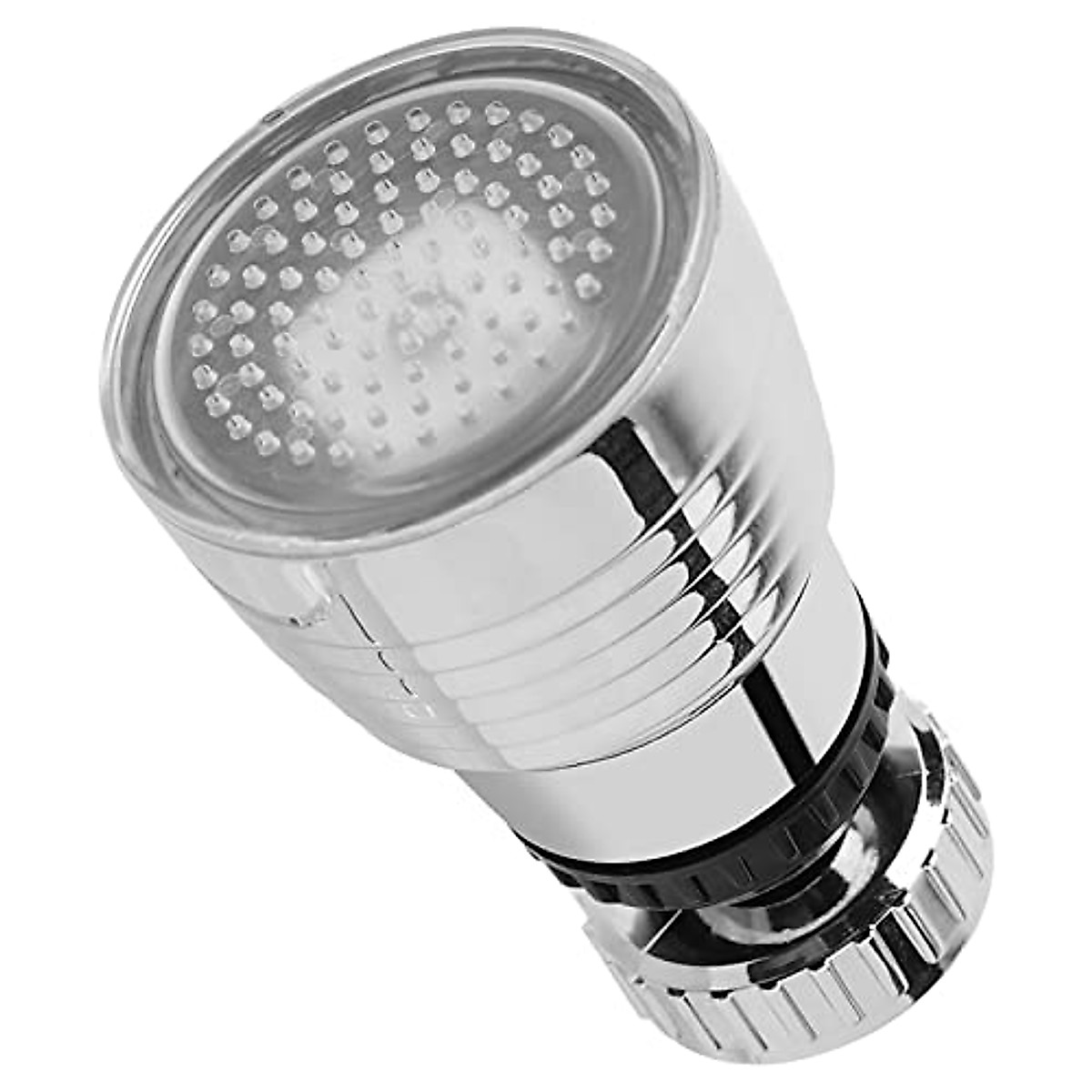 Swivel Tap Aerator With Led,Kitchen Faucet Female Aerator,Sink Aerator Led Lighted 360°Swivel 3Colors Temperature Controlled Led Light Kitchen Sink Faucet Spray Head Sprayer