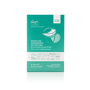 skyn ICELAND Dissolving Eye Patches with Hyaluronic Acid & Peptides, 5 Pairs
