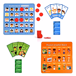 Playing CBT - Therapy Games for Kids Age 7-14 to Develop Awareness of Thoughts, Emotions & Behaviors, Improve Social Skills, Coping Skills and Enhance Self Control, 15-Games-in-1. Updated Version 2024