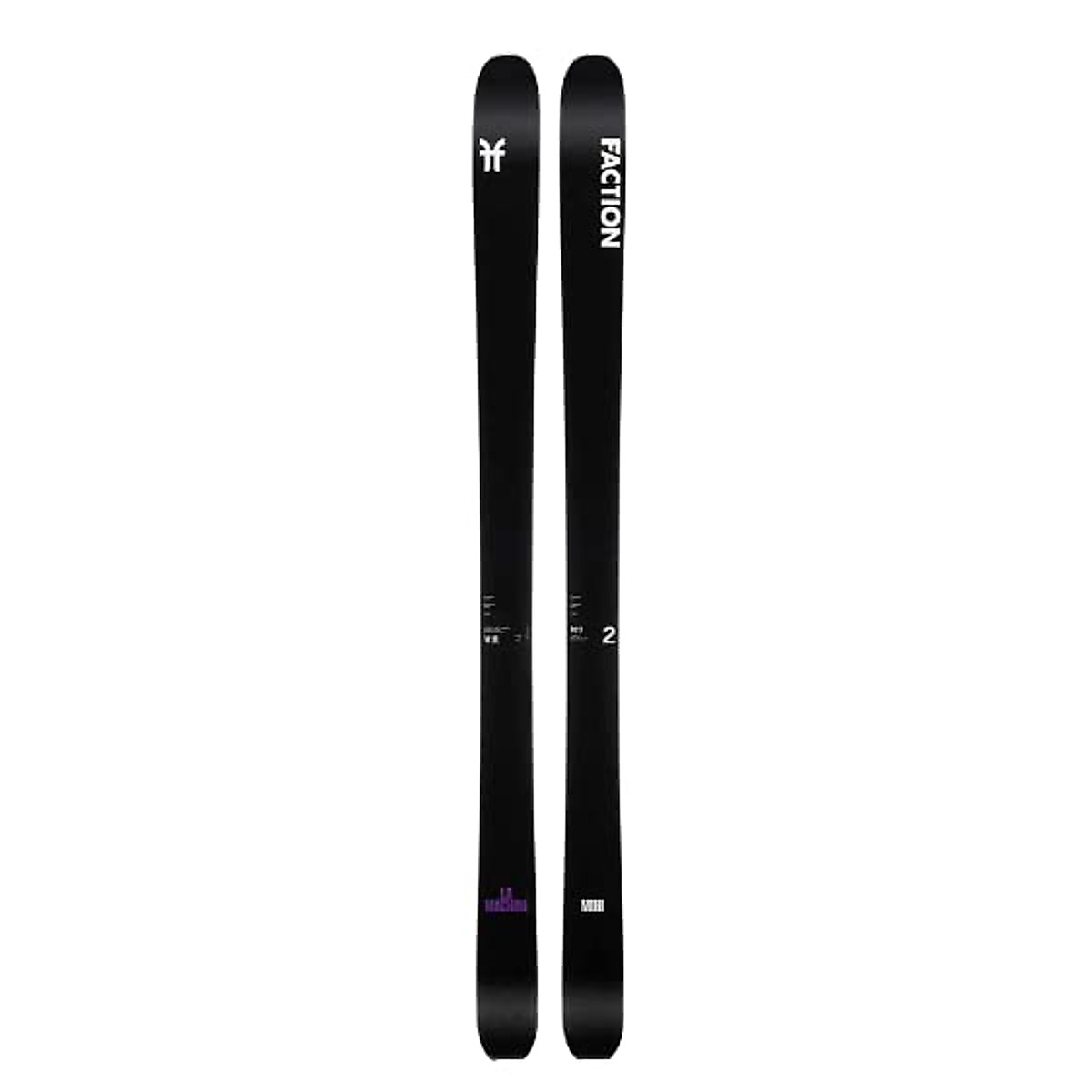 Faction La Machine Mini Skis, Black, 183, FCSKW23-LAM2-ZZ-183-1