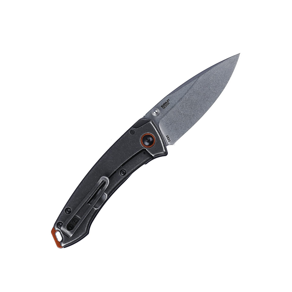 CRKT Tuna Compact EDC Pocket Knife: Everyday Carry Plain Edge Folder, IKBS Ball Bearings, Thumb Stud Open, Frame Lock with G10 Handle 2522,Gray/Black