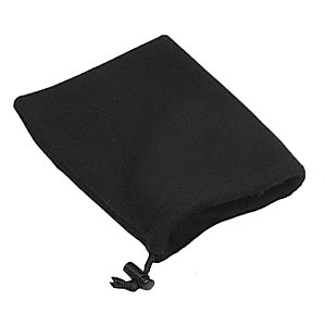 ProActive Sports Fleece Drawstring Valuables Caddy Pouch