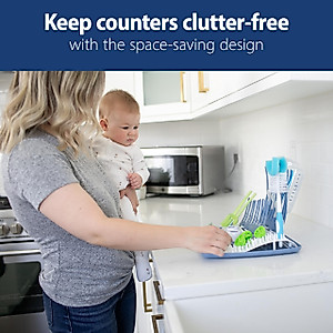 Dr. Brown's Universal Baby Bottle and Accessory Drying Rack