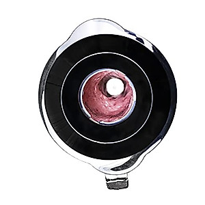 Classic Retro Electric Pulse Blender, 1 Liter Glass Pitcher, Includes Tritan Personal Travel Bottle With Lid And Storage Container, High Power 300 Watts Crushes And Pulverizes Ice Cubes