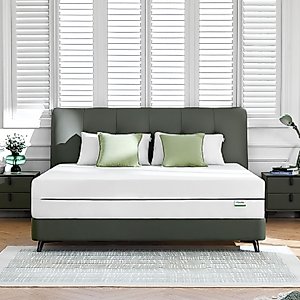Novilla Full Mattress, 12 Inch Memory Foam Mattress for Pressure Relief & Comfort Sleep, Medium Firm Feel with Motion Isolating, Full Mattress in a Box, White