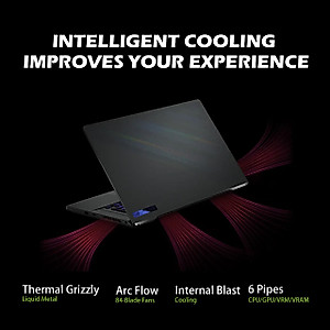 ASUS ROG Zephyrus 15.6 Gaming Laptop, 15.6" WQHD(2560 x 1440) 165Hz Display, NVIDIA GeForce RTX 3060, AMD Ryzen 9 6900HS, 16GB DDR5, 1TB SSD, Backlit Keyboard, Windows 11, Eclipse Gray