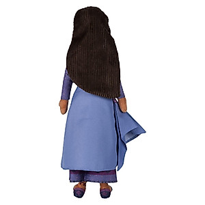 Disney Store Official Asha Plush Doll from Wish - Detailed 17-inch Soft Toy - Perfect Collectible Gift for Fans & Kids - Enchanting Character Design
