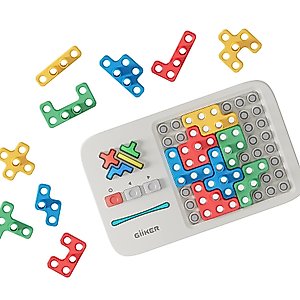 GiiKER Super Blocks Pattern Matching Puzzle Games, Original 1000+ Challenges Brain Teaser Toys for Kids & Teens, Easter Basket Stuffers Birthday Gifts for Boys Girls, Travel Games for Road Trips