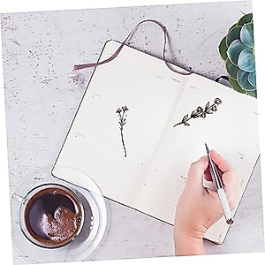 COHEALI 1 Set Seal Letter Decor Stampers for Antique Decor Flower Plant Stamp Stamper Plant Vase Wooden Seal DIY Seal Diary Stamp Retro Vase Stamp Mini Botanical Pattern