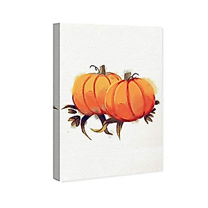 Wynwood Studio Food and Cuisine Wall Art Canvas Prints 'Pumpkiny' Vegetables Home Décor, 24" x 36"