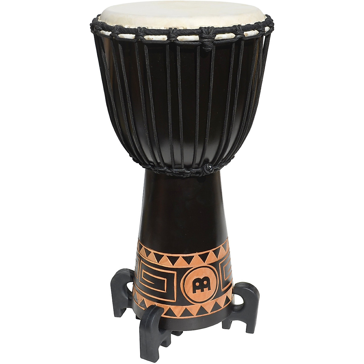 Meinl Percussion MCR-BK Rubber Conga Risers - Set of 4