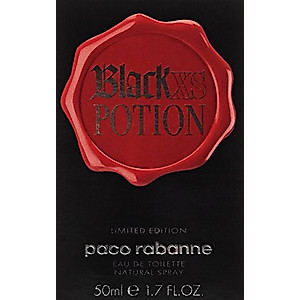 BLACK XS POTION by Paco Rabanne for WOMEN: EDT SPRAY 1.7 OZ (LIMITED EDITION)