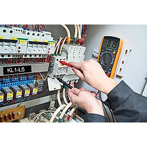 Aonomi Compatible Industrial Label Tapes Replacement for DYMO 1805435 Permanent Vinyl Label Tape for DYMO Rhino 4200, 5200, 5000, 6000 Industrial Label Maker, (White on Black, 1/2" x 18'),2-Pack