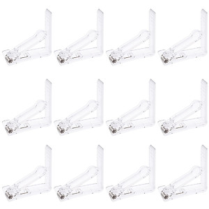 DOITOOL 12pcs Tablecloth Holder Table Cover Clamps Table Cloth Clips for Outdoor Picnic Tables Large Tablecloth Clips Picnic Table Clips Hidden Securing Clip Fastener Dinner Party
