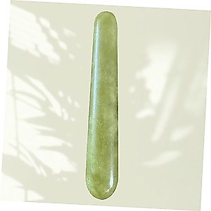 Hemoton Xiuyan Jade Point Health Care Pen Jade Pen Meridians Tool Facial Massager Whole Body Massager Face Massage Tools Green Body Scraper Tools