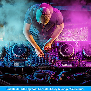 Seismic Audio Speakers Passive Direct Box with Ground Left and Attenuator Switch DI Box, Pair of Passive Direct Boxes