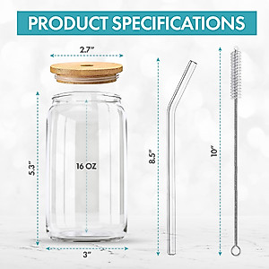 KLUBI Chaos Coordinator Glass Cup With Straw 16oz Chaos Coordinator Gifts for Women Christmas Gifts Officiant Gifts for Wedding Day Promotion Gifts for Women Nurse Gifts Bosses Day Gifts for Her