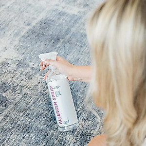 Allergy Asthma Clean Allergen Spray, Pets, Dust Allergies & More, Air & Surface Control, Just Add Water, Bottle with One Refill, Over 64oz Total