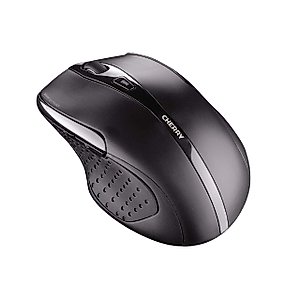 Cherry MW 3000 Wireless Mouse 2.4 GHz w/Nano USB Receiver, Black (UW7691)
