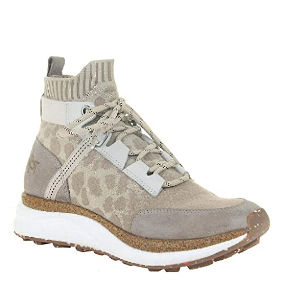 OTBT Women's Hybrid High Top Sneakers - Khaki - 8.5 M US