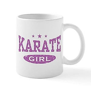 CafePress Karate Girl Mug Ceramic Coffee Mug, Tea Cup 11 oz