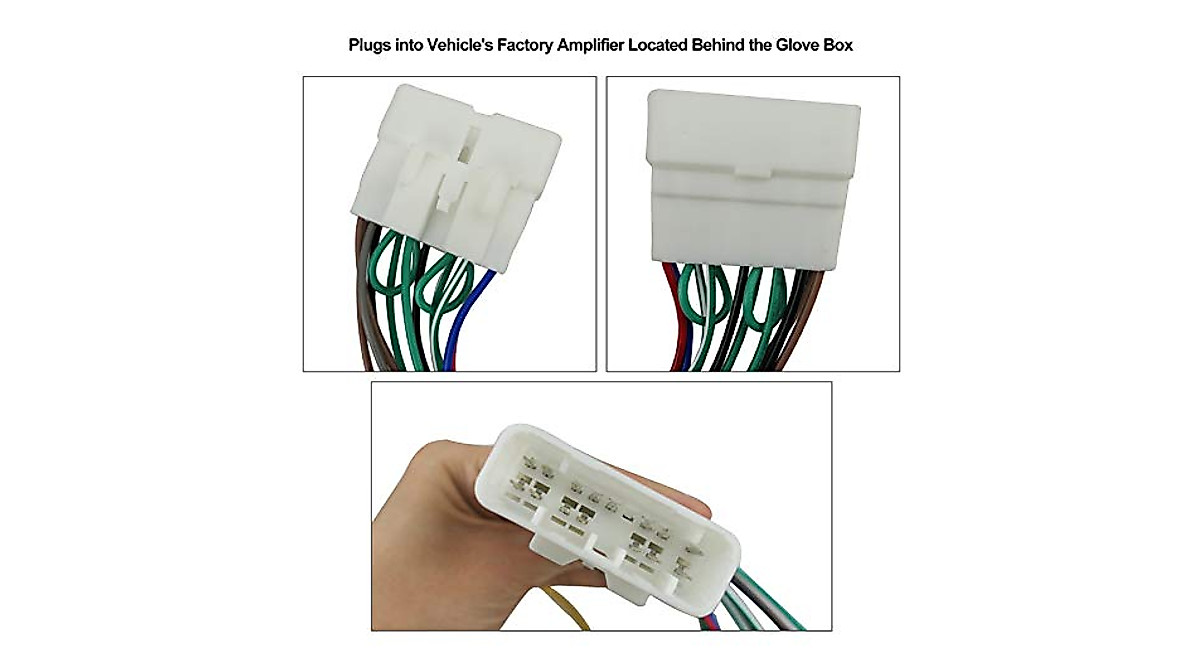 LEXUS IS300 Radio Wiring Harness Bypass for Aftermarket Stereo