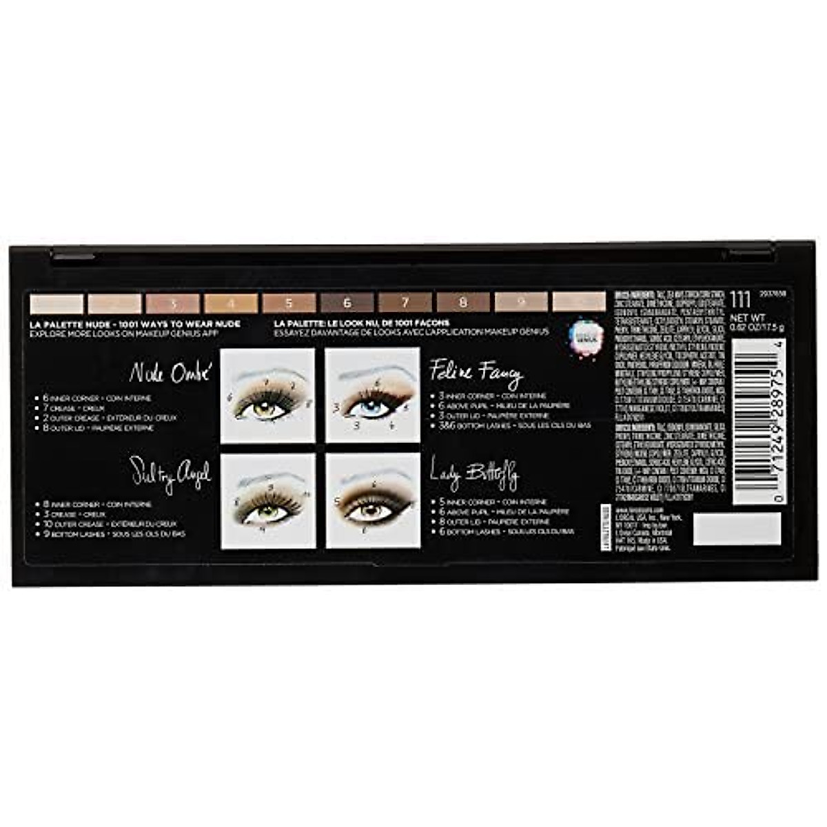 L'Oreal Paris Colour Riche La Palette Eyeshadow, Nude [111] 0.62 oz