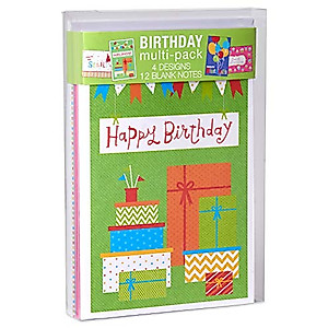 American Greetings Birthday Cards Assortment, Fun (12-Count)