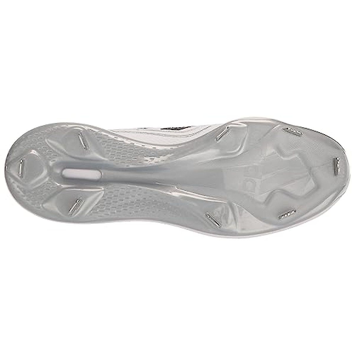 adidas Women's Adizero Purehustle 3 Elite Sneaker, White/Black/Silver Metallic, 11.5