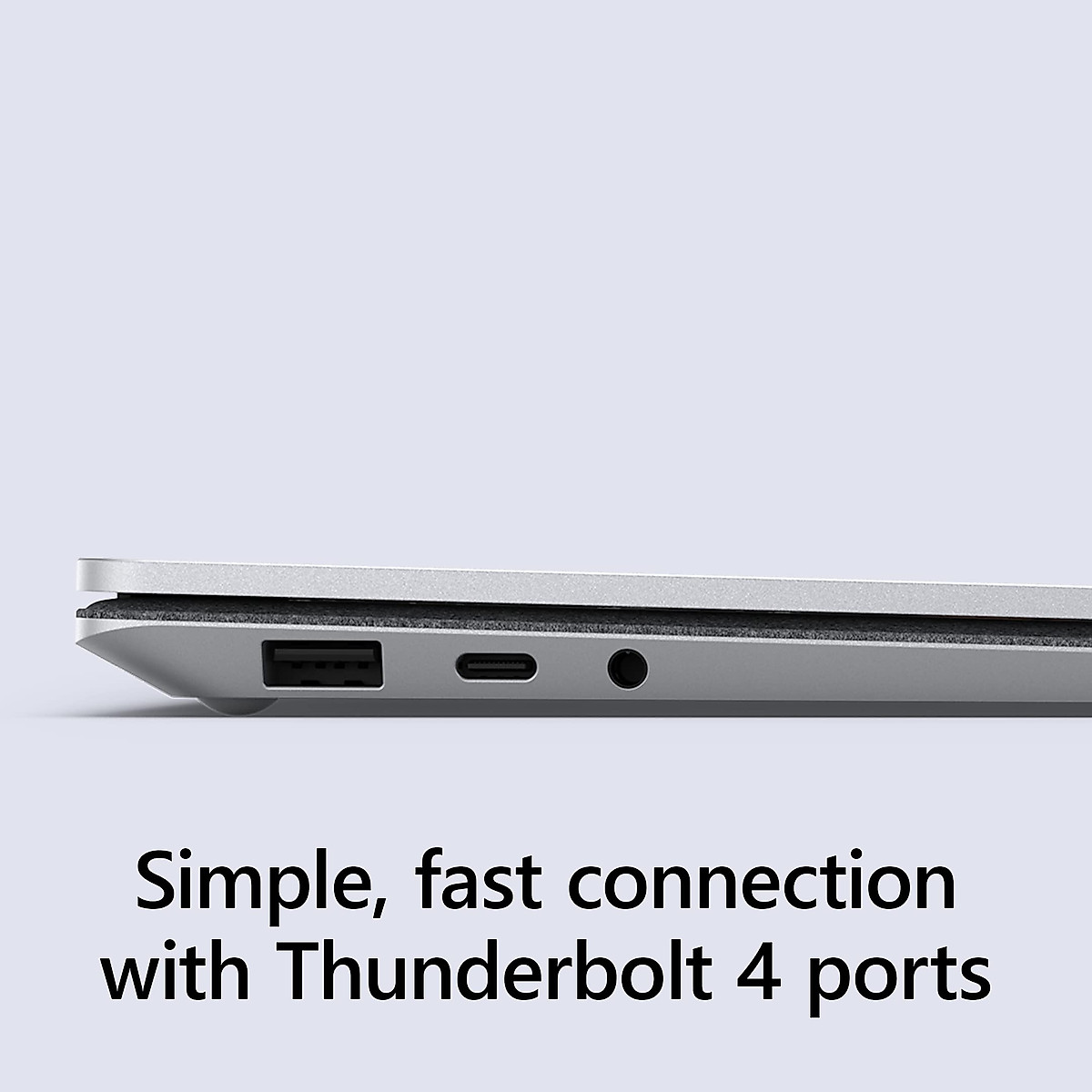 Microsoft Surface Laptop 5 (2022), 13.5" Touch Screen, Thin & Lightweight, Long Battery Life, Fast Intel i5 Processor for Multi-Tasking, 8GB RAM, 512GB Storage with Windows 11, Platinum