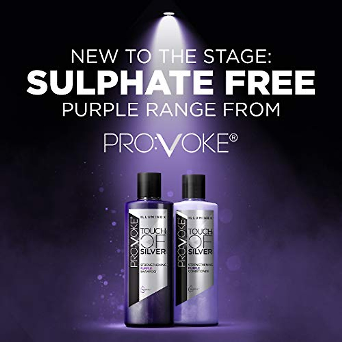 ProVoke Purple Shampoo and Conditioner Set for Color Treated Hair – Sulfate Free Hair Toner for Blondes