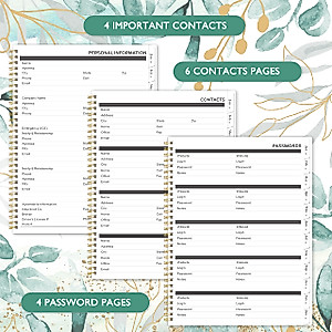 2024-2025 Monthly Planner - Monthly Planner 2024-2025, January 2024 - December 2025, 8.5" x 11", 2 Year Monthly Calendar, Monthly Planner 8.5''x11'' with Monthly Tabs, Double Back Pocket, Large Blocks