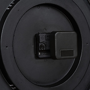 La Crosse Clock 433-3846 18 in. Indoor/Outdoor Sage Green Quartz Wall Clock with Temperature & Humidity