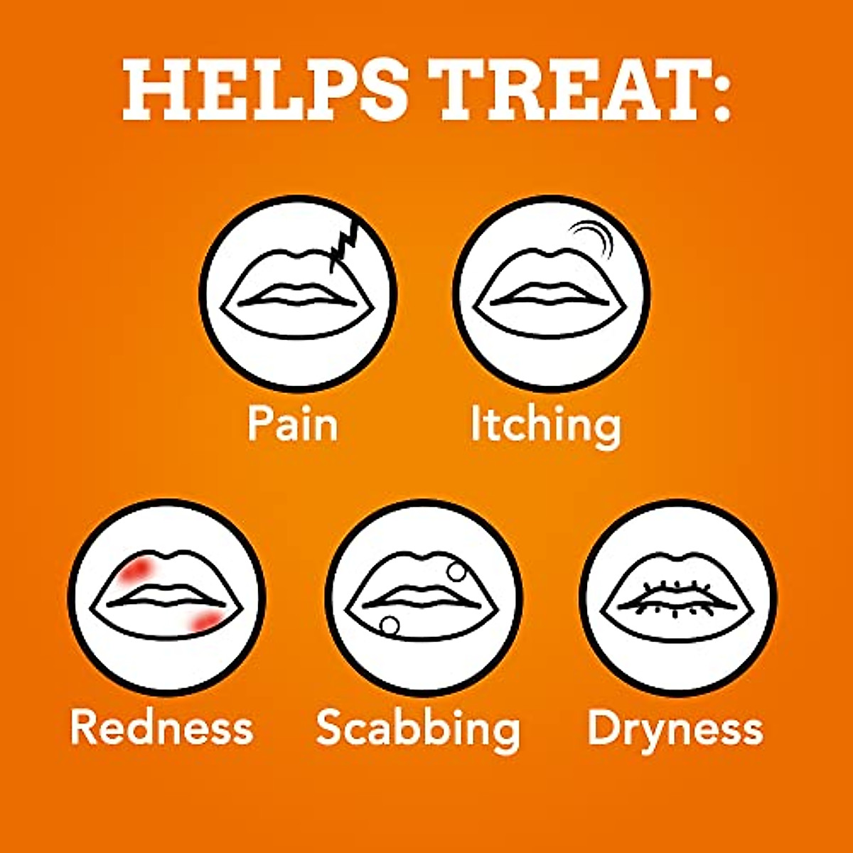 Orajel Moisturelock Cold Sore Symptom Treatment, Cream 0.105 oz (Packaging May Vary)