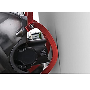 gouduoduo2018 FPV Drone Gimbal Bumper for DJI FPV Drone PTZ Protect Bar Aluminum Alloy Camera Anti-collision (Red)