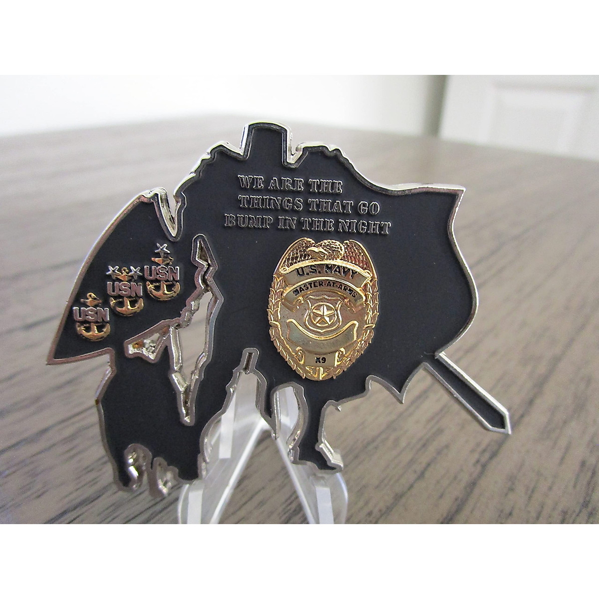 United States Navy Master at Arms k9 Canine CPO Challenge Coin