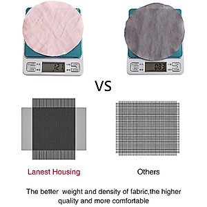 Lanest Housing Full Size Sheets,2400 Thread Count Soft Deep Pocket Microfiber Sheets, 4 Pieces Pink Bedding Sheets & Pillowcases