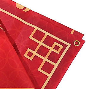 Chinese New Year Backdrop Decorations 2023 - Year of The Rabbit - Spring Festival Banner Party Supplies Ornaments