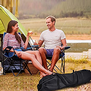 Datyiiha 2 Pack Camping Chair Replacement Bag 39.3 Inches Large Folding Chair Carry Bag Nylon Storage Tent Bag with Handle Strap for Travel Outdoor Camping Sports