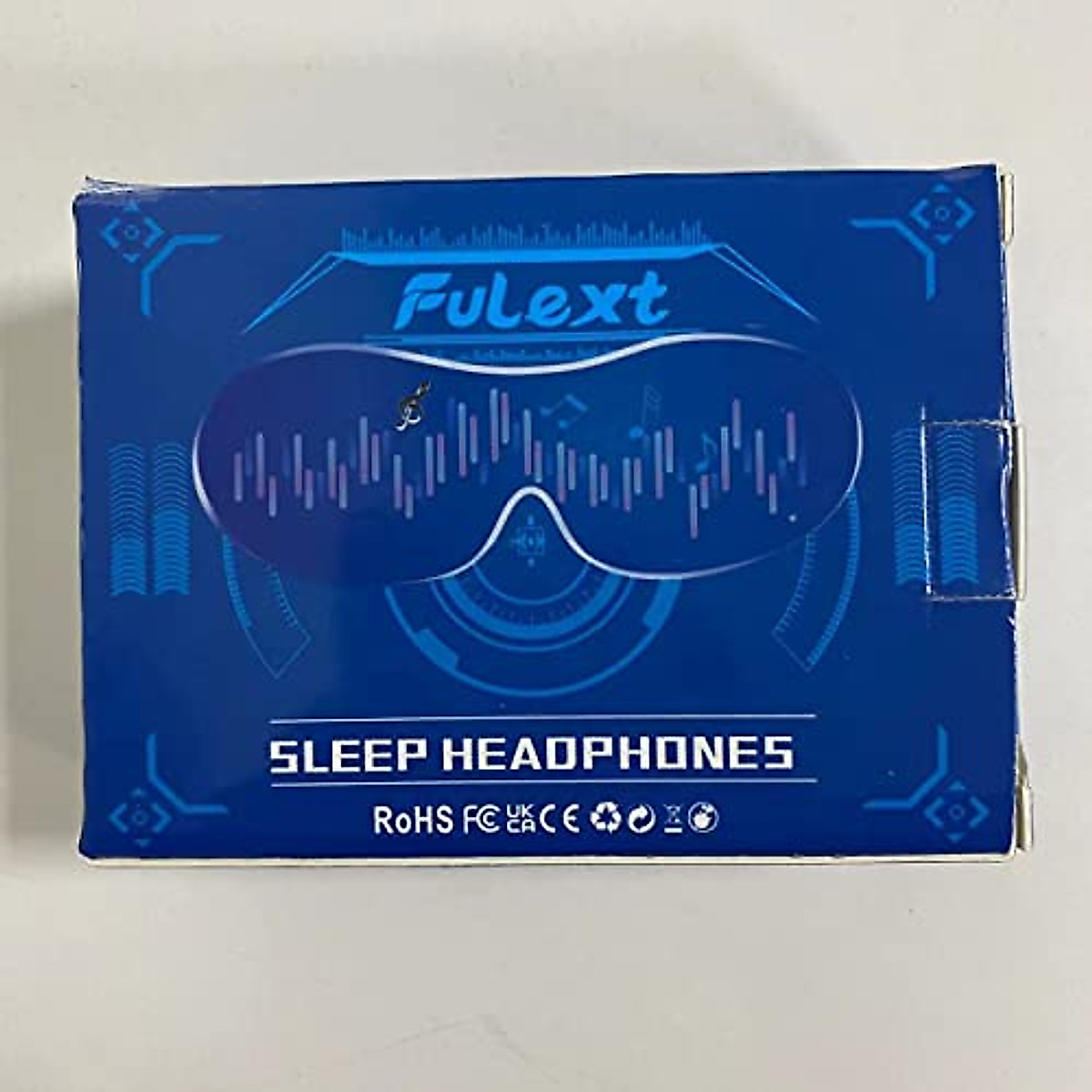 Fulext Sleep Headphones Bluetooth, Sleeping Headphones Headband Soft Elastic Comfortable Bluetooth Headband Headphones, for Men Women Teenager,Christmas Father Mothers Day Birthday