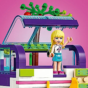 LEGO 41395 Friends Friendship Bus Toy with Swimming Pool and Slide, Summer Holiday Playsets for 8+ Year Old