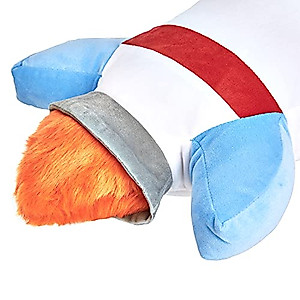 Amazon Basics Kids Room Décor, Space Rockets Decorative Pillow - Spaceship, Polyester, Assorted, 16.5" x 4"