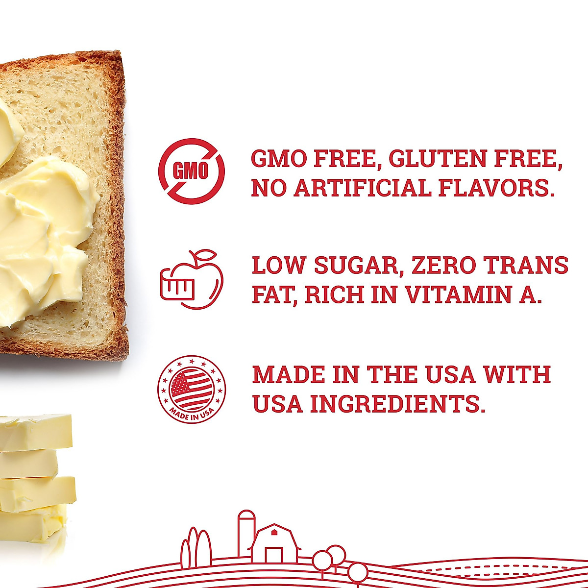 Hoosier Hill Farm Real Butter Powder, 1LB (Pack of 1)