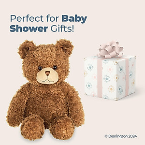 Bearington Collection Eddie Plush Teddy Bear Stuffed Animal, 15 Inch