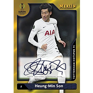 2021/22 Topps UEFA Champions League Merlin Chrome Soccer HOBBY box (18 pks/bx)